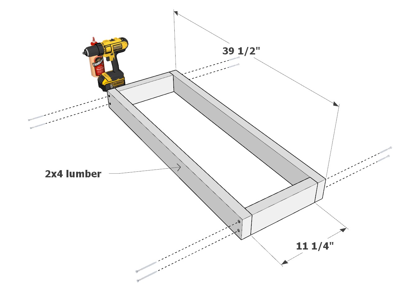 Easy twin loft bed DIY plan - DIY projects plans Easy twin loft bed DIY plan - DIY projects plans