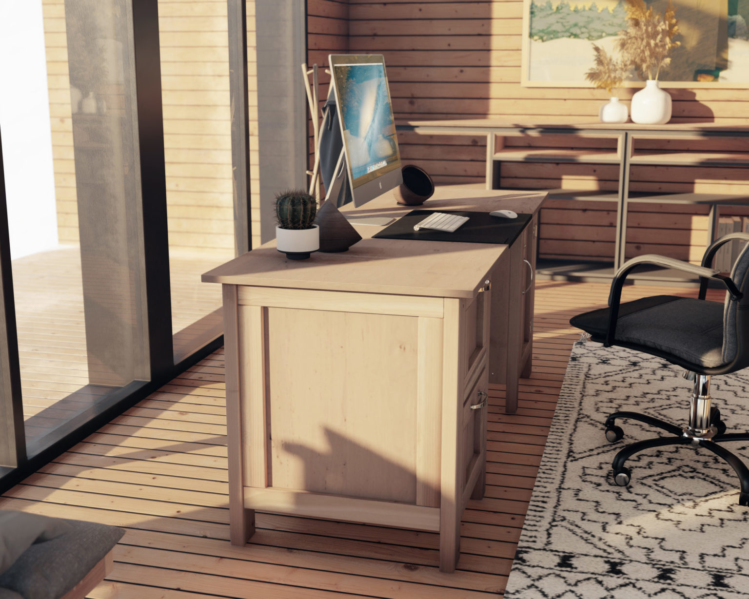 Easy DIY Desk plan - DIY projects plans