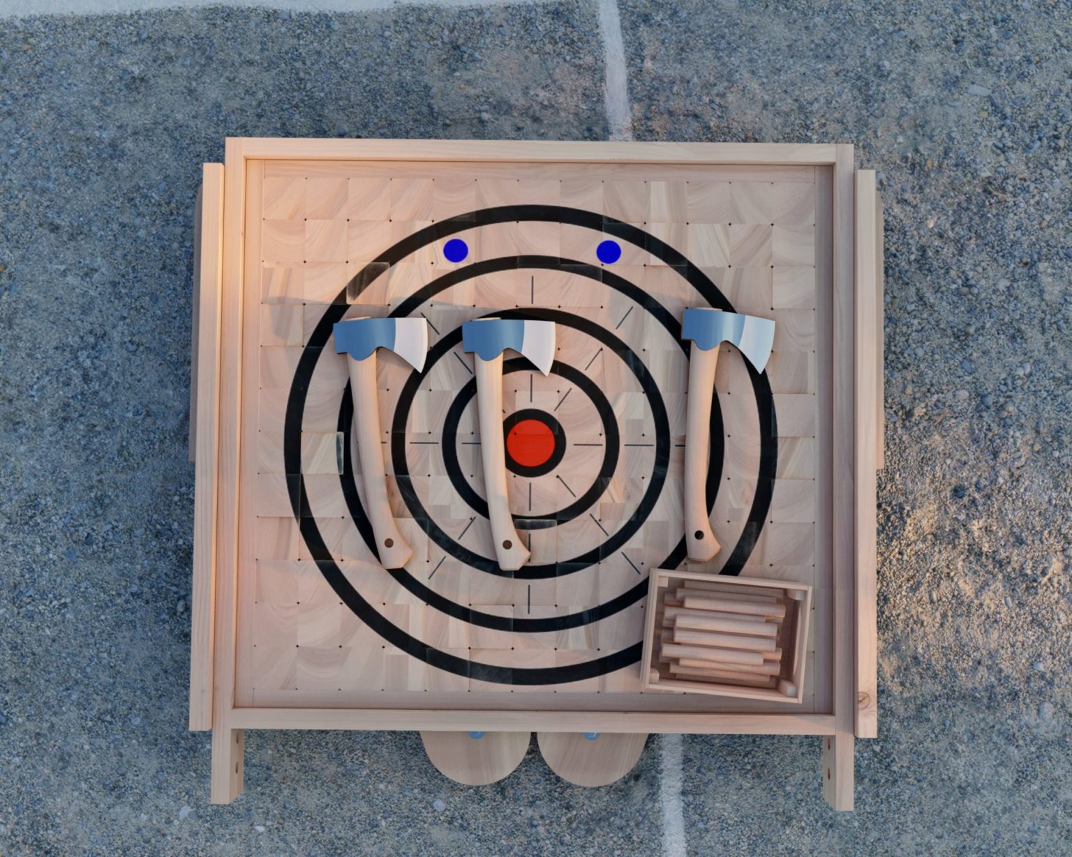Foldable, Heavy-Duty Axe Throwing Target: Step-by-Step Guide - DIY projects plans